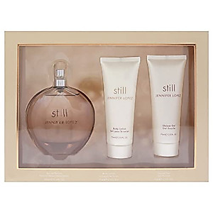 Jennifer Lopez Still By Jennifer Lopez for Women - 3 Pc Gift Set 3.4oz Edp Spray, 2.5oz Body Lotion, 2.5oz Shower Gel, 3count
