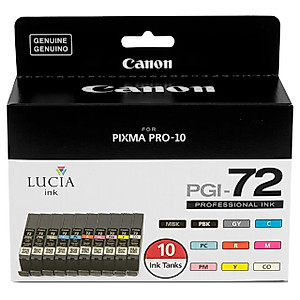 Canon PGI-72 Ten-Pack of Ink Tanks