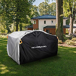 NEVERLAND ATV Cover Waterproof Heavy Duty XXXL Universal Quad Cover Outdoor Storage Cover 4 Wheeler Rain Cover All Weather for Polaris Sportsman Yamaha Honda Kawasaki Quad Bike