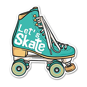 Roller Skating Party Invitations with Envelopes, 20 Set Skate Shaped Invitations Birthday Baby Shower Party Invites Supplies Favors, Double-Sided