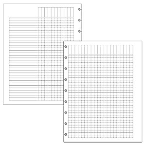 BetterNote Classroom Checklist Refill Pages Teacher Discbound Notebooks, Student Roster, Gradebook, Fits Disc Big Happy Planner, Circa, Arc, TUL (Double Checklist- 25 Sheets, 9-Disc, 7"x9.25")