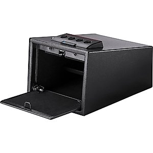 BARSKA AX12432 Quick Access Keypad Security Handgun Pistol Safe 0.23 Cubic Ft