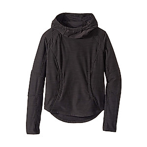 Obermeyer Girls Cora FLC Hoodie, Black, Large