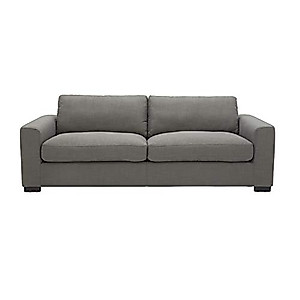 Amazon Brand - Stone & Beam Westview Extra-Deep Down-Filled Sofa Couch, 89"W, Smoke