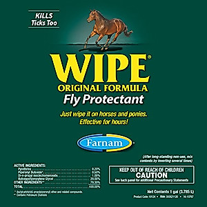 Farnam Wipe Original Formula Fly Protectant, 1 Gallon