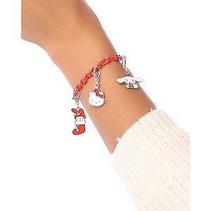 Hello Kitty and Friends Necklace, Bracelet, and 12 Sanrio Charms Advent Set - Official License Jewelry Advent