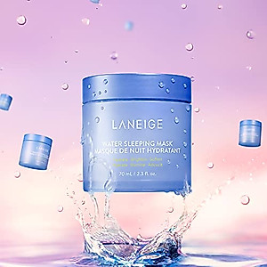 LANEIGE Water Sleeping Mask: Visibly Brighten, Boost Hydration, Squalane