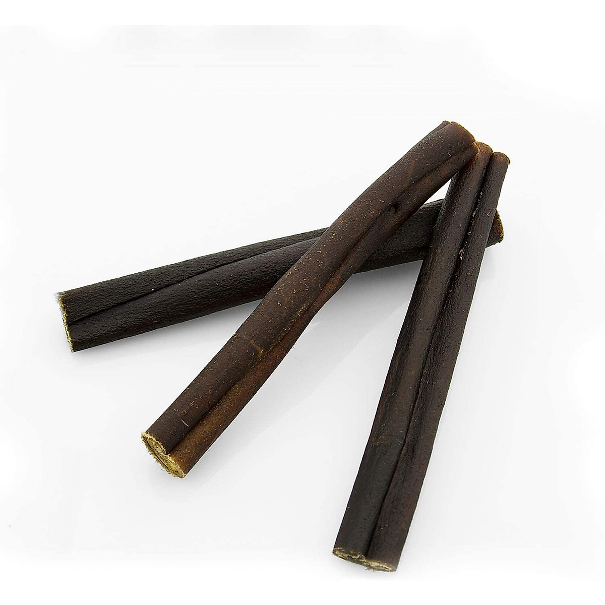 Barkworthies 95% Collagen Beef Sticks for Dogs - 2 Pack Odor Free Bully Sticks 6 inch - Grain Free, Rawhide Free, Natural Dog Chews for Puppy Teething, Dog Training, and Aggressive Chewer & E-Book