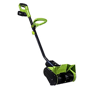 Earthwise Power Tools by ALM 20-Volt 12-Inch Cordless Electric Snow Thrower
