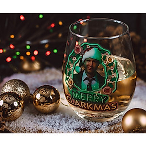 National Lampoon's Christmas Vacation Merry Clarkmas Stemless Glass | 20 Ounces
