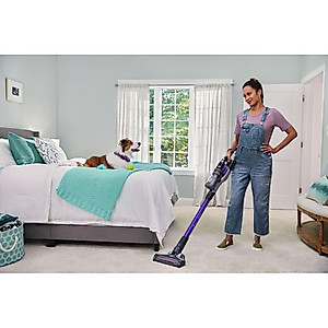 BLACK+DECKER Powerseries Extreme Cordless Stick Vacuum Cleaner for Pets, Purple (BSV2020P)