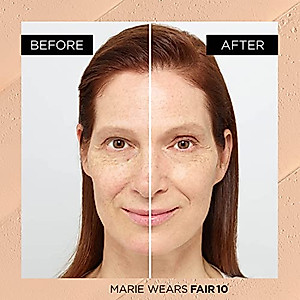 L'Oreal Paris Age Perfect 4-in-1 Tinted Face Balm Foundation with Firming Serum, Fair 10, 0.61 Ounce