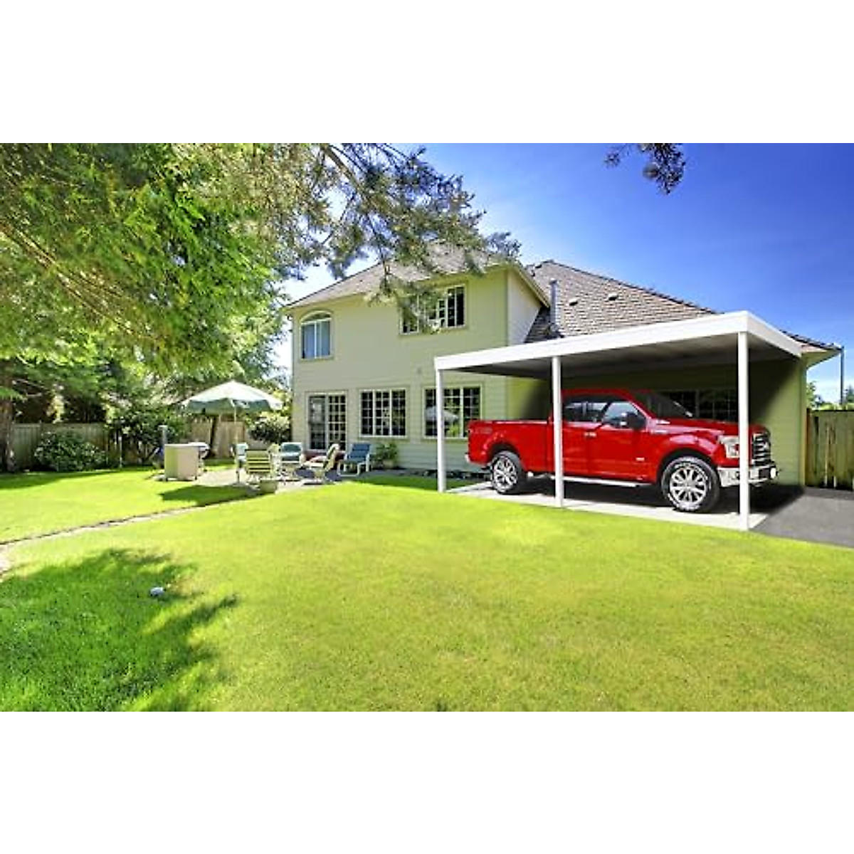 Arrow Patio Cover Attachment, 10 by 20-Feet