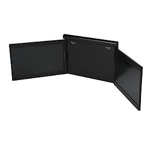 13.3 Inch Dual Extender Screen, 1920x1080 HD IPS Full View Dual Screen Display Dual Laptop Monitor Screen Laptop Screen Extender (X50 US Plug)