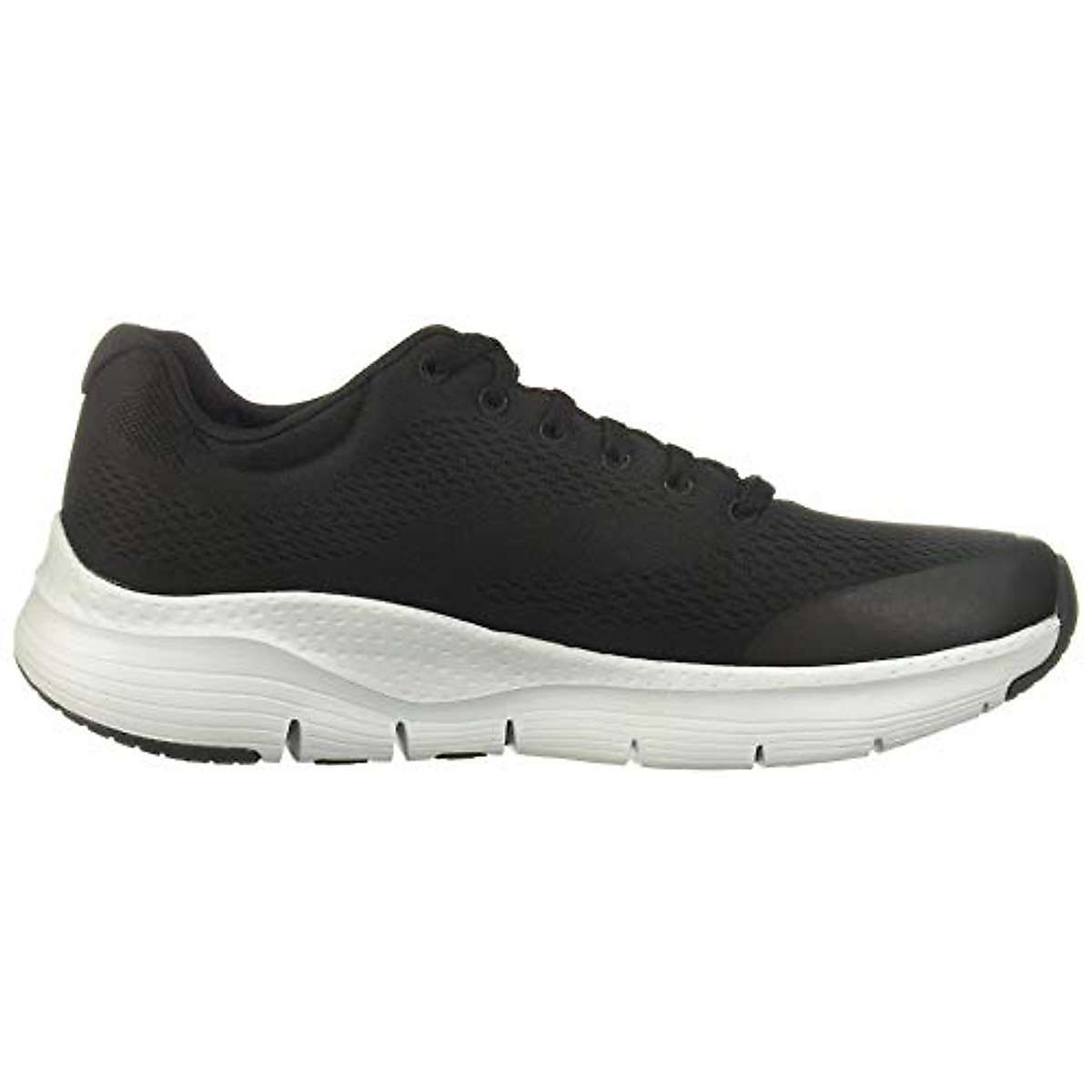 Skechers Men's Arch Fit Blk-red 11 WW US