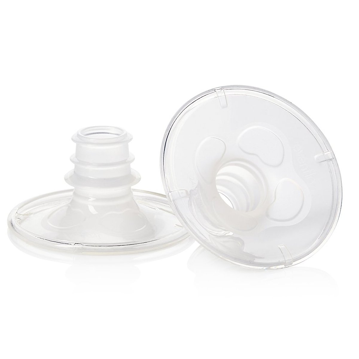 Evenflo Feeding 2 Piece AdvancedFit Flange System with Access to Instructional Video, Small (24.5mm)(Pack of 2)