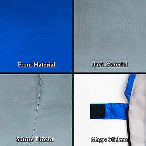 OBTANIM Camping Sleeping Bags Portable Waterproof Sleeping Bag for Adults Kids 4 Seasons Winter, Fall, Spring, Summer Backpacking Hiking Camping Mountaineering Indoor Outdoor Use (Blue)