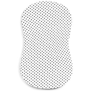 Bassinet Bed Sheets – Bassinet Fitted Sheets 4 Pack – 100% Jersey Knit Cotton Cradle Sheets – Bassinet Bedding for Standard Size Oval or Rectangular Bassinet Pads – Bassinet Sheet for Boy & Girl