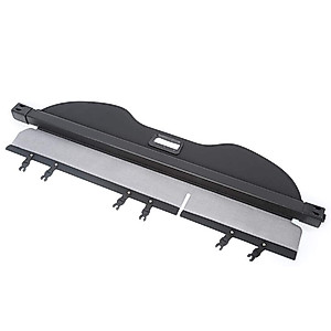 VESUL Retractable Rear Trunk Cargo Cover Compatible with Ford Escape 2013-2019 Security Shade Shield Tonneau Cover Anti-Peeping Luggage Privacy Screen with Extra Canvas Cover……