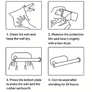 Paper Towel Holder for Kitchen,Under Cabinet&Wall Mount Paper Holder,Magnetic Paper Towel Rack, Self-Adhesive Bathroom Paper Towels Rolls Holder（Adjustable Length up to 14.56inch）