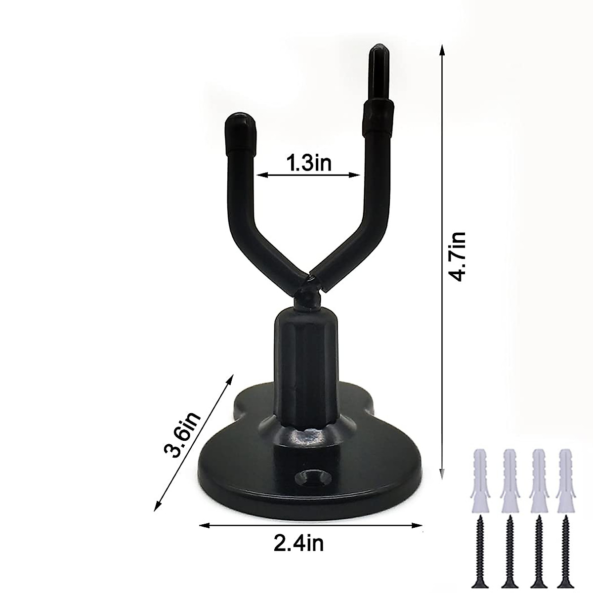 Peng Da Violin Viola Wall Mount Hanger,Violin Viola Hook,with Bow Hook,Home & Studio Wall Mount Violin Hangers