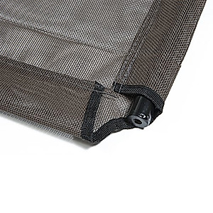 Furhaven Medium Dog Bed Reinforced & Elevated Cot w/ High Airflow Cooling - Espresso, Medium