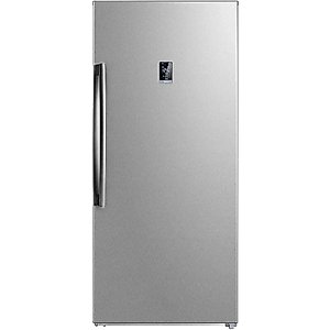 Midea 21-cu. ft. Upright Freezer-Stainless Steel