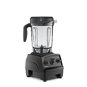 Vitamix Explorian Blender, Professional-Grade, 64 oz. Low-Profile Container, Black - 65542 (Renewed Premium)
