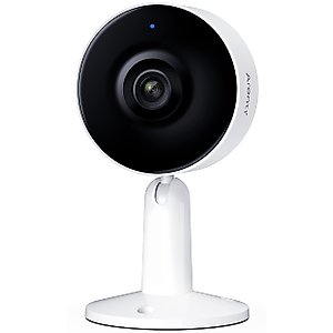 ARENTI Indoor Home Security Camera 1080P HD, 2.4G WiFi Plug in Security Camera with Night Vision, Two Way Audio, Pet Camera with Phone App, Motion & Sound Detection, Works with Alexa & Google Home