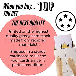 1Up Greetings Graduation Card for Son | School Doodles | Your Card Helps Animals In Need | 5”x7.5” | Single Card + Envelope | Female Owned Small Business Made in USA | GRADSON2