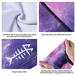 BASSDASH Winter Balaclava Fleece Ski Mask Ninja Hood Neck Warmer Fishing Hunting