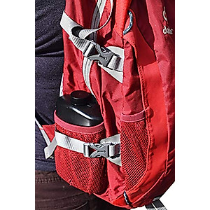 Mt. Sun Gear SportFlask Fighter Pilot Flask Great for Concerts, Fishing, Skiing, Backpacking, Hiking - 16oz US Military Issue Plastic Flask BPA Free Made in USA(Black)