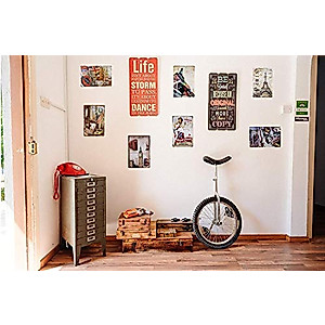 CCPARTON Custom Metal Signs for Wall Bourbon Knowledge Tin Sign,Whiskey Bourbon Bar Frames Wall Decor