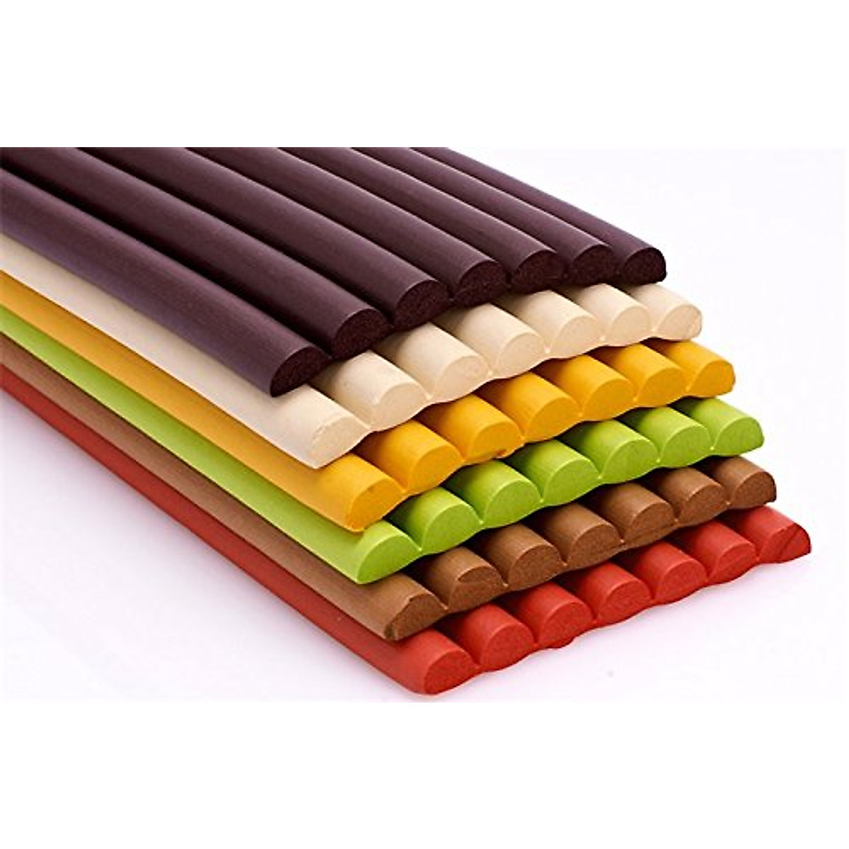 AUCH Extra Dense Furniture Table Wall Edge Protectors Foam Baby Safety Bumper Guard Protector, 2 Meters (6.5 Ft) Long 8 cm Wide