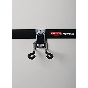 Rubbermaid FastTrack Power Tool Hook, Garage Organization Wall Hanger, Tool Hanger, Wall Mount and Heavy Duty Tool Hanger