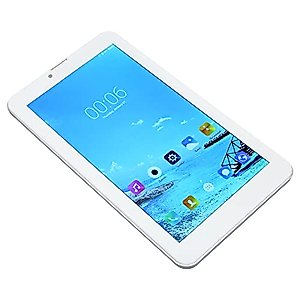 VINGVO 7 Inch Tablet Tablet PC 4GB 32GB US Plug 100-240V 1960x1080 IPS 2.4G 5G Dual Band WiFi (Red)