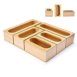 huyear Bag Storage Organizer, Ziplock Bag Storage Organizer, Storage Bag Organizer, Wooden Plastic Bag Organizer for Drawer, Compatible with Gallon, Quart, Sandwich & Snack Variety Size Bags