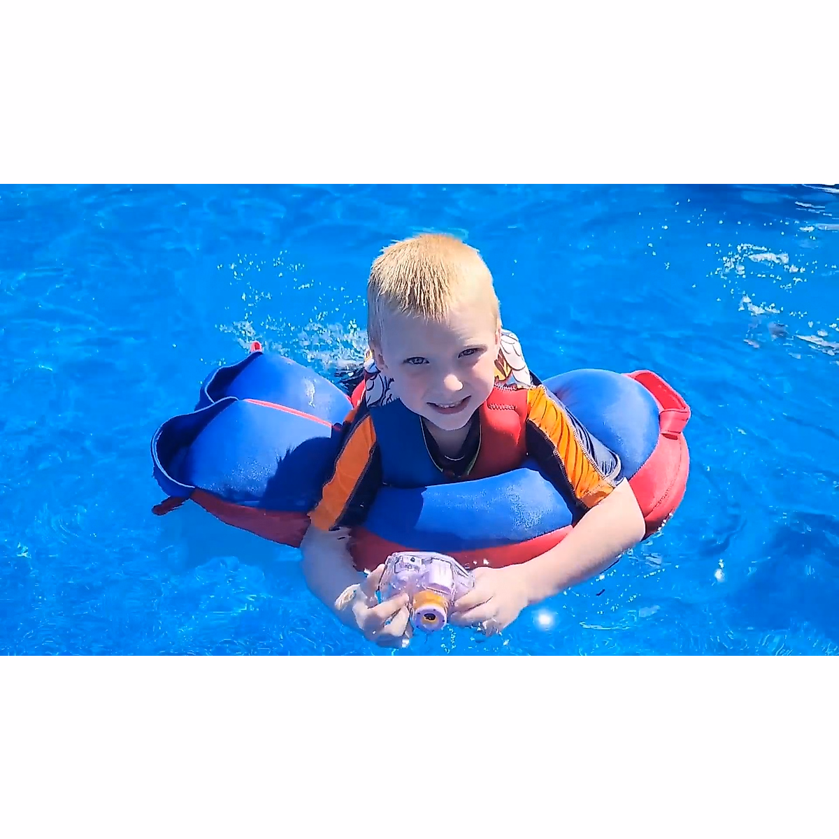 Agoigo Kids Waterproof Underwater Camera Toys for 3-12 Year Old Boys Girls Christmas Birthday Gifts Children HD Video Digital Cameras 2 Inch IPS Screen with 32GB Card (Purple)