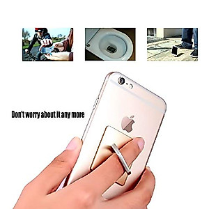 Finger Ring Stand, 360 Rotary Cell Phone Holder Finger Loop Grip Mount Universal Smartphone Kickstand,iEugen Compatible with iPhone 14/iPhone 13/Galaxy S23/Galaxy S22/Galaxy