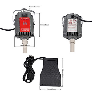 YUEWO SR 220V/110V Mill Motor with Flexible Shaft Grinder Polishing Motor Jewelry Tool Equipment for Engraving Polishing Drilling Cutting