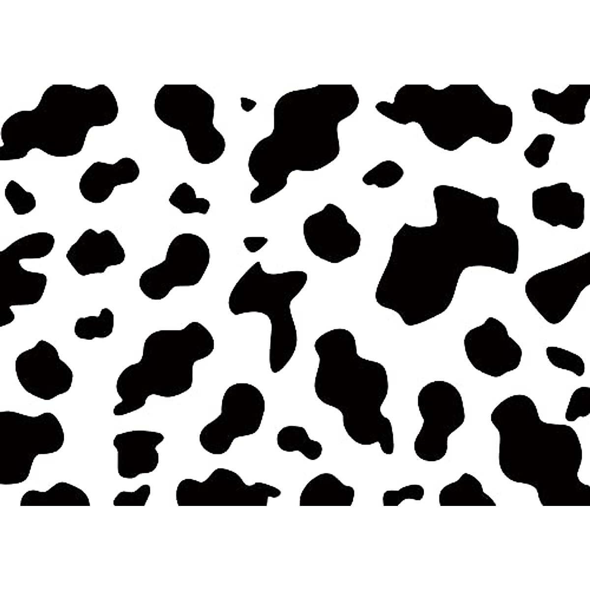 Art Studio 7x5FT Soft Fabric Cow Party Photography Backdrops Black and White Cows Farm Happy Birthday Photo Background Kids Baby Shower Banner Cake Table Decoration Studio Props