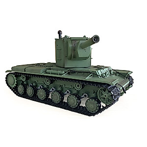 1/16 Henglong Tk7.0 Soviet Kv-2 Rc Tank Gigant 3949 Barrel Recoil Bb Airsoft Smoke Sound Effect Car Toys