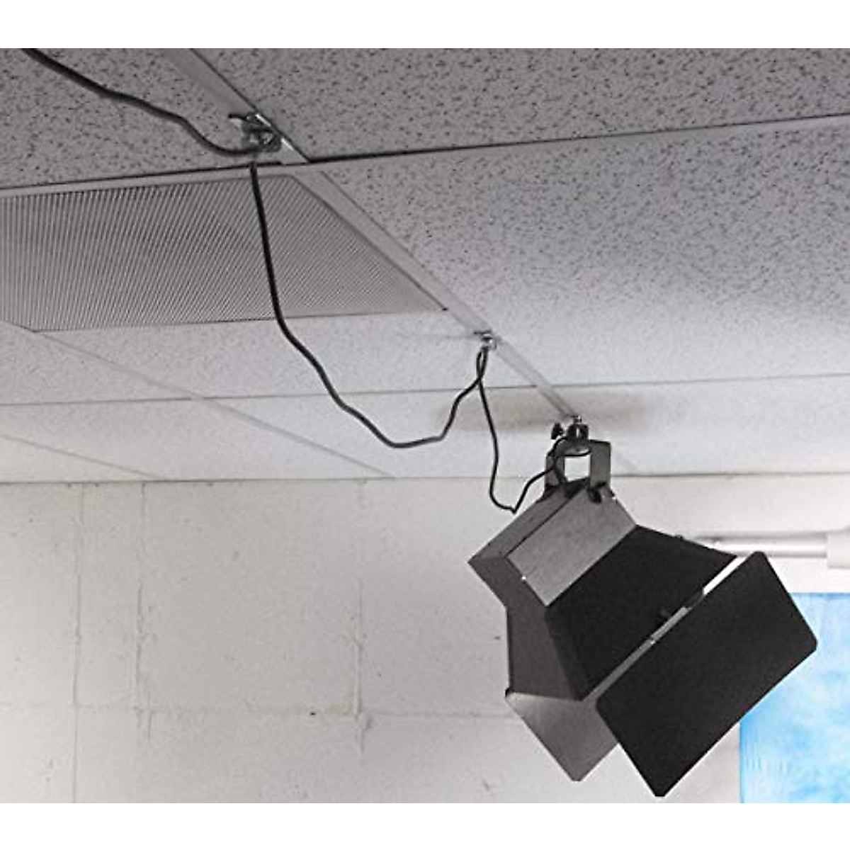 ALZO Suspended Drop Ceiling Photo Video Light Mount Kit for 2 Lights