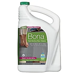 Bona Multi-Surface Floor Cleaner Refill, for Stone Tile Laminate and Vinyl LVT/LVP, 128 Fl Oz