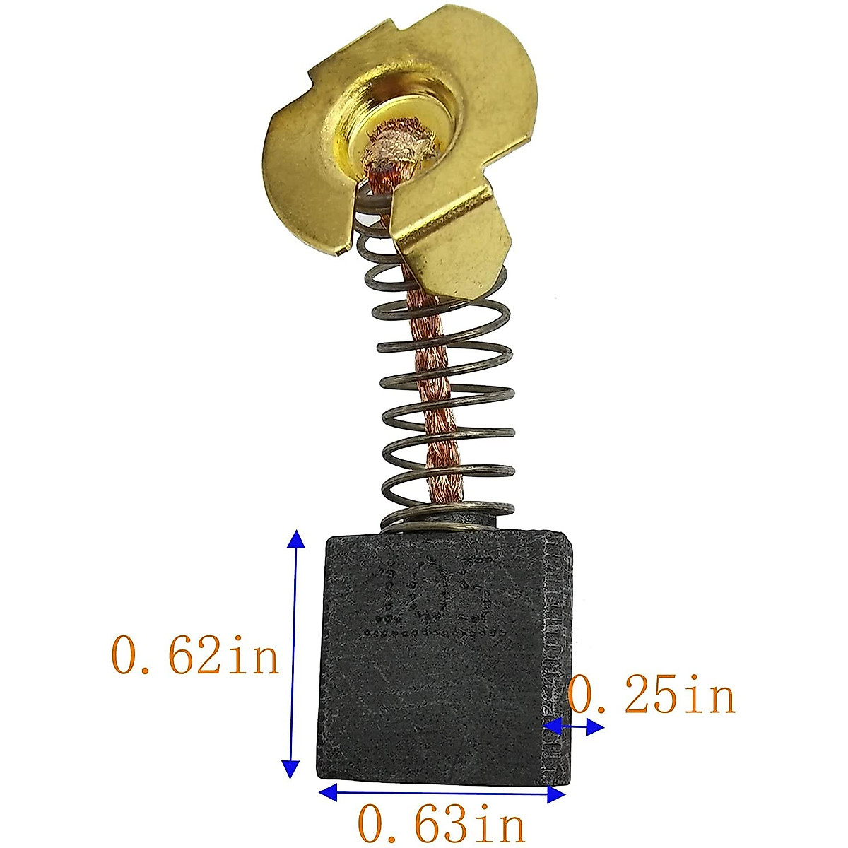 Qissiq N039389 N558583 N408735 622437-00 replacement chop saw brush For DeWalt GR871 D28700 D28715 (4pcs)