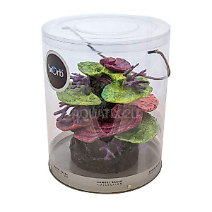 biOrb 48361 Coral Rock Ornament, Green/Purple