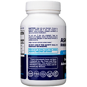 Dr. Maxwell Cortisol Manager Supplement, Supports Relaxation, Mood & Sleep in Times of Occasional Stress, Ashwagandha Rhodiola Adaptogens, Helps Maintain Normal Cortisol Levels, 120 Capsules