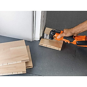 Fein Multimaster Tool AMM 500 Plus Select Oscillating Tool - 18V Battery-Powered Cordless Multi Tool for Interior Work and Renovation - Includes Tool, 1 Universal E-Cut Blade, and Case - 71293362090