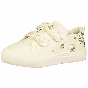 OshKosh B'Gosh Girls Lucie Sneaker, White, 8 Toddler