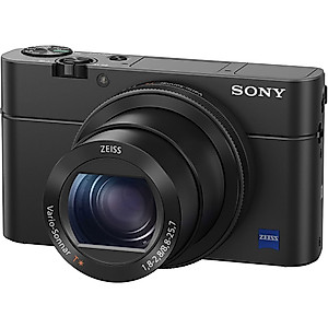Sony Cyber-Shot DSC-RX100 IV Camera DSCRX100M4/B with Soft Bag, Additional Battery, 64GB Memory Card, Card Reader, Plus Essential Accessories